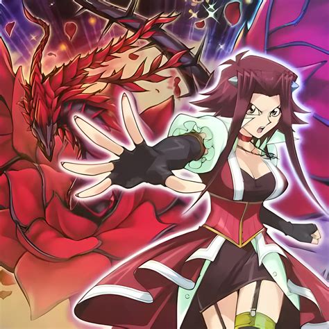 Token Akiza And Black Rose Dragon 20th Anniver By Nhociory On Deviantart
