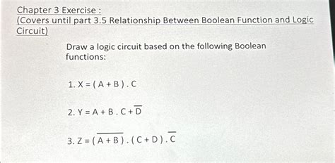 Solved Chapter 3 Exercise Covers Until Part 3 5 Chegg