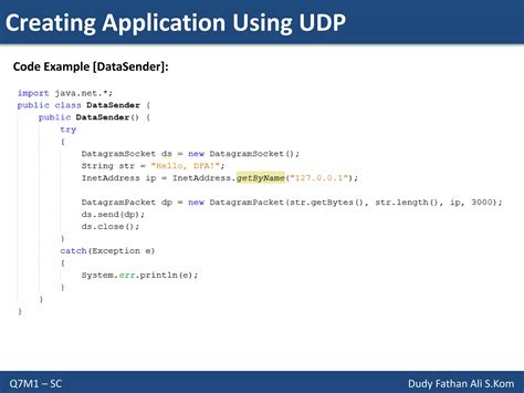 Network Socket Programming With Java Pptx Computer Networking Computing