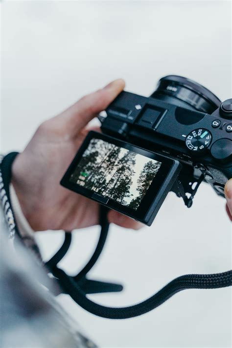 ~을 사용하여 Dslr 그립 기기 낮 늑골이있는 다이얼 단추 디자인 미니멀리스트 밝은 방법 배경을 흐리게