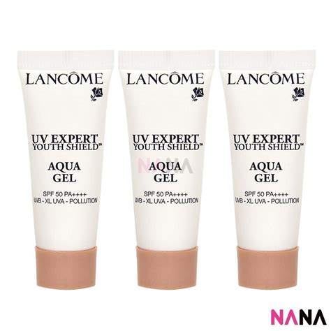 Lancome Uv Expert Youth Shield™ Aqua Gel Spf50pa 10ml X3 Shopee