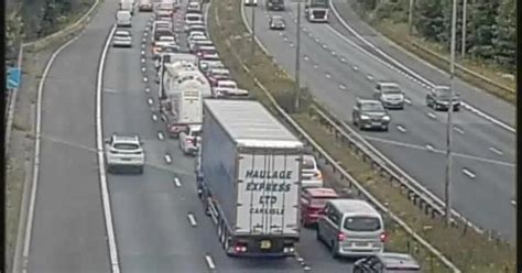 Live M6 Updates As Huge Delays Caused By Driver On The Run From