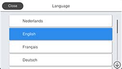 Changing The LCD Screen Language