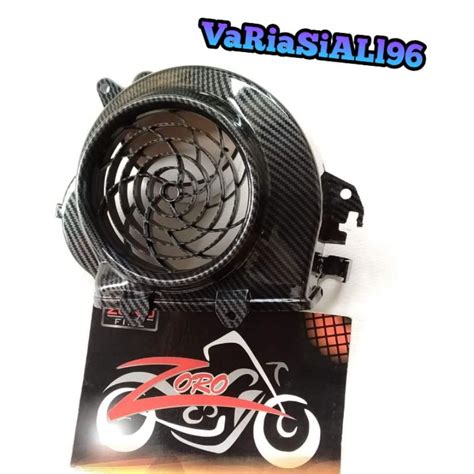 Jual Cover Tutup Kipas Beat Karbu Vario Karbu Scoopy Karbu Carbon Karbon Zoro Shopee Indonesia