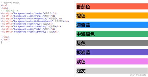 Css初级教程颜色、注释、选择器）【第一天】css深蓝色 Csdn博客