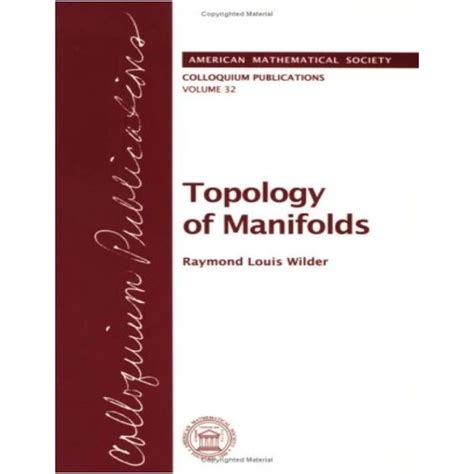 خرید و قیمت دانلود کتاب Topology Of Manifolds ترب