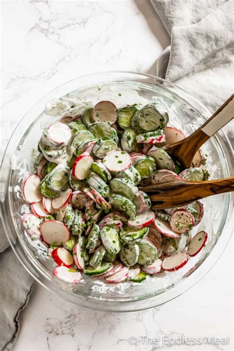 Cucumber Radish Salad