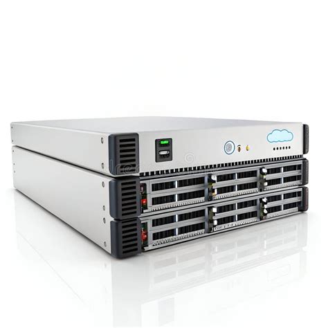 Cloud Server Stock Illustration Illustration Of White 357226054