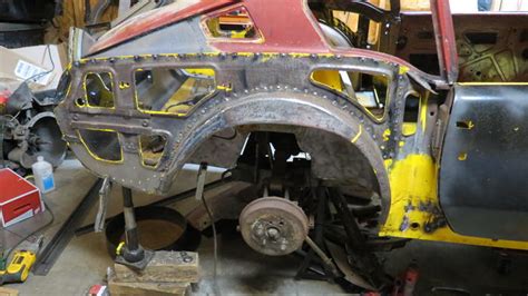 Gt6 Mkii Refurbish Rh Outer Wheel Arch Welded On The Cyclekart Club