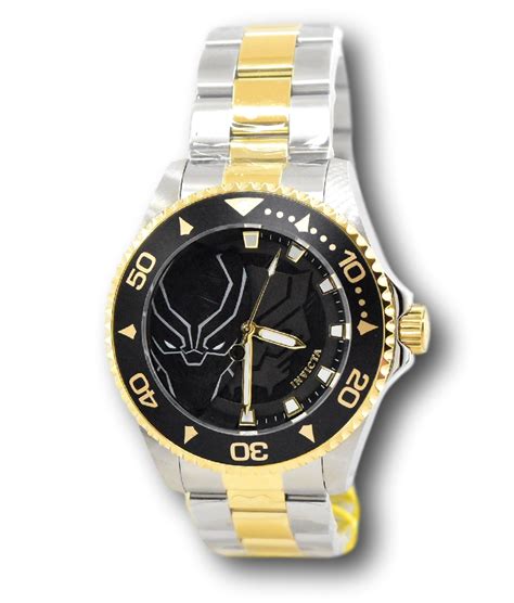 Invicta Marvel Black Panther Limited Edition Men S 44mm Quartz Watch
