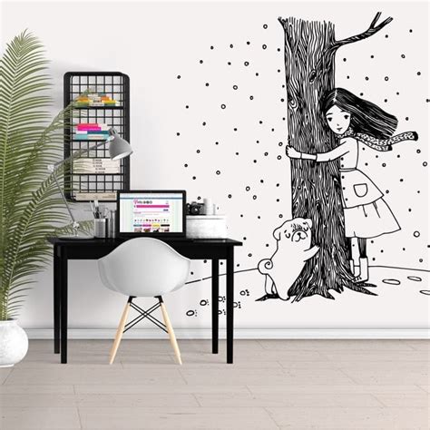 🥇 Luminescent Panels Dividing Fluowall Hugs A Tree 🥇