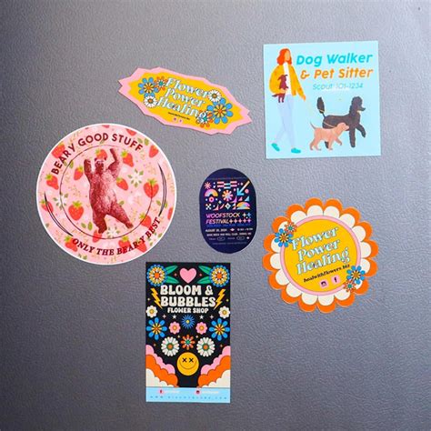 Custom Circle Magnets Heat Transfer Warehouse