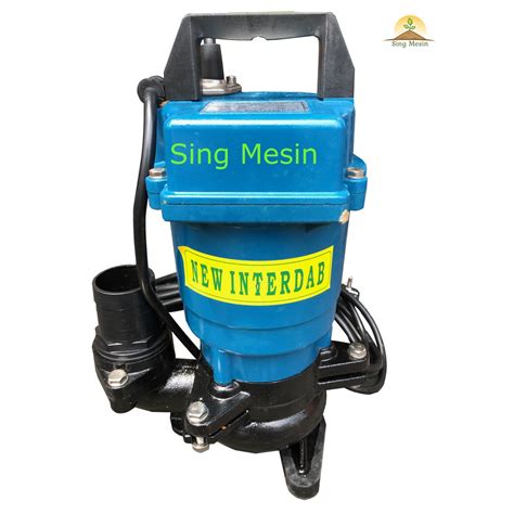Jual Pompa Celup Air Keruh 2 Inchi NEW INTERDAB Tipe V 550 A Shopee