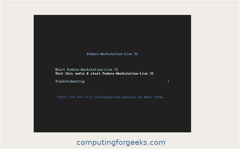How To Install Fedora Step By Step With Screenshots ComputingForGeeks
