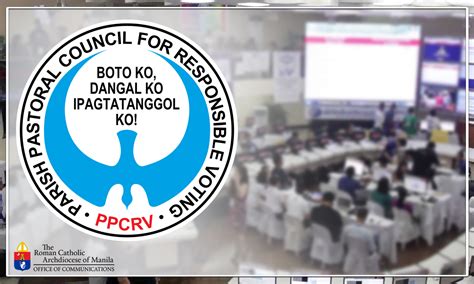 Ppcrv Has New Head Roman Catholic Archdiocese Of Manila