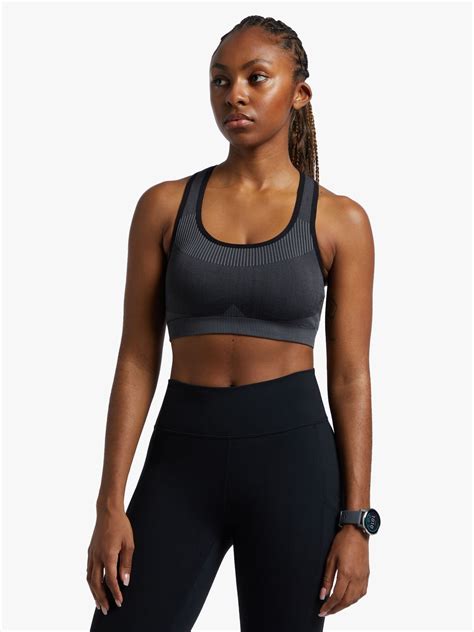 Ts Womens Seamless Black Sports Bra Bash