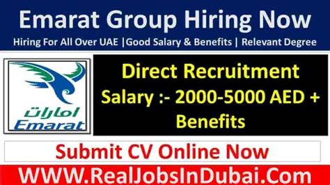 Real Jobs In Dubai On Linkedin Emarat Careers Jobs Opportunities In