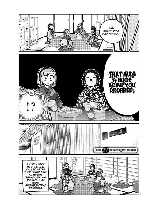 Komi San Wa Komyushou Desu Chapter 265 Girls Meeting After The Return