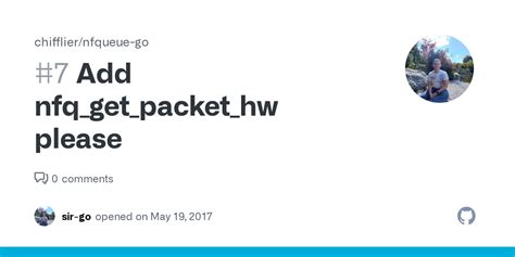 Add Nfq Get Packet Hw Please Issue 7 Chifflier Nfqueue Go GitHub