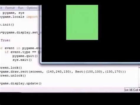PyGame Development Drawing Shapes And Polygons YouTube