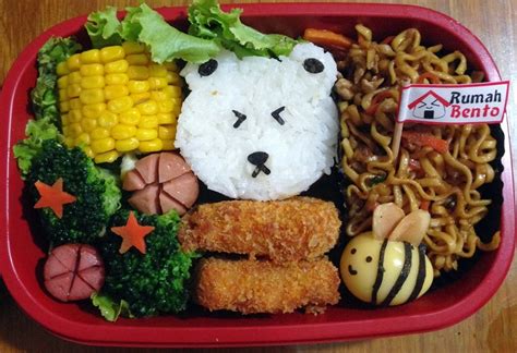Rumah Bento Bear Mini Bento Custom