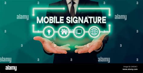 Inspiration Showing Sign Mobile Signature Word Written On Methodology