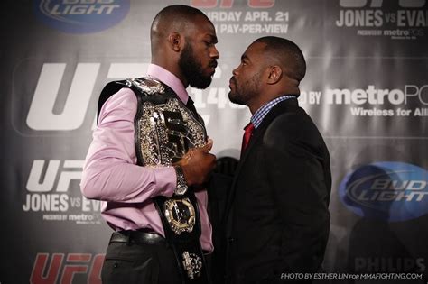 Ufc 145 Video Jon Jones And Rashad Evans Face To Face For The First