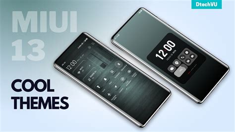 3 Cool MIUI 13 Themes With Control Center Support Best MIUI Themes