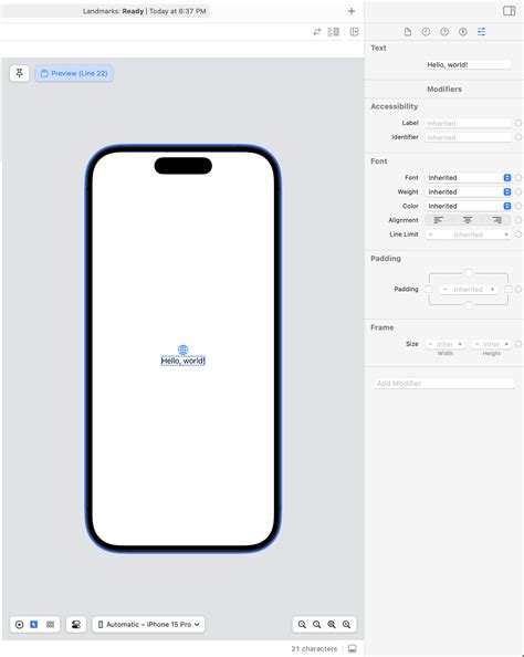 Xcode Swiftui Inspector Gone In Project Stack Overflow