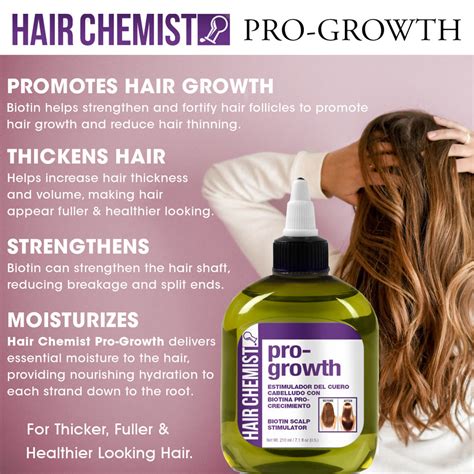 Hair Chemist Pro Growth Scalp Stimulator With Biotin 71 Oz Hair