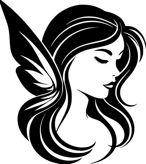 Fairy Minimalist And Simple Silhouette Vector Illustration 24567218