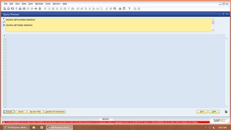 Solved Hi All Experts What Is Sap B1 Query For Inventory Sap