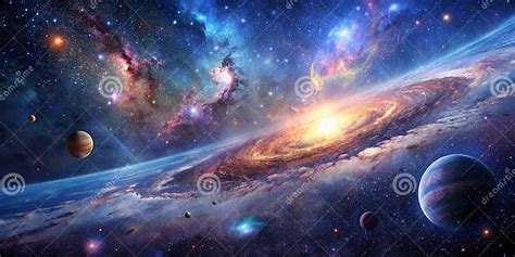 The Vastness Of The Universe Is Awe Inspiring Creative Ai Stock