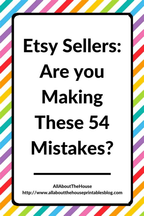 Etsy Sellers Are You Making These Mistakes All About Planners