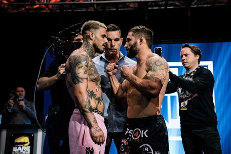 Chad Mendes Vs Famez” Joshuah Alvarez Bkfc Knucklemania 2 Weigh In