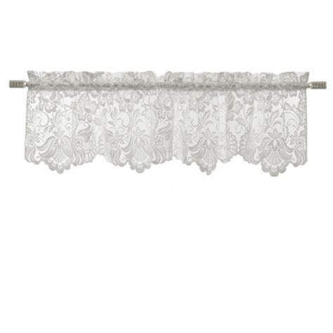 Alcott Hill® Floral Scalloped 55 W Window Valance Wayfair