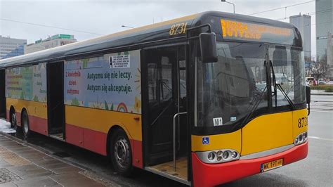 Linia A Solaris Urbino 15 8731 KMKM Warszawa YouTube