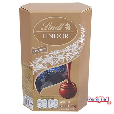 Lindt Lindor Cornet Assorted Chocolate 75g Candy Thai
