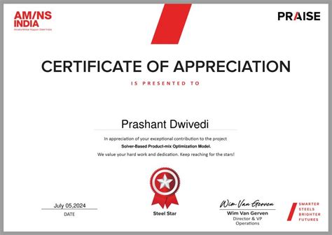 Prashant Dwivedi On Linkedin I Am Happy To Share That I Have Received