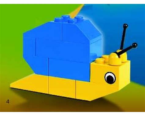 Lego Set 6161 1 S2 Snail 2007 Make And Create Rebrickable Build