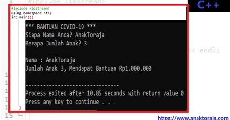 contoh program c if else if dengan logika or