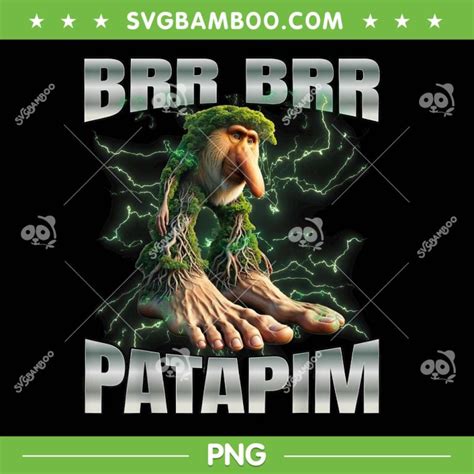 Brr Brr Patapim Png Meme Italian Brainrot Png