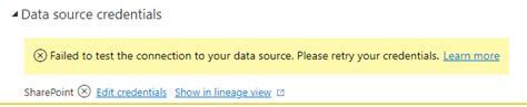solved unable to configue existing data sources or add ne