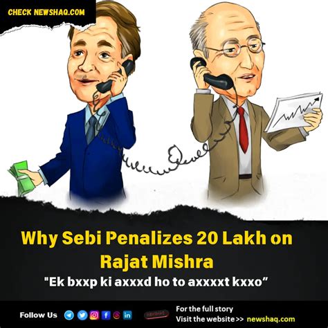 Why Sebi Penalizes 20 Lakh On Rajat Mishra Newshaq