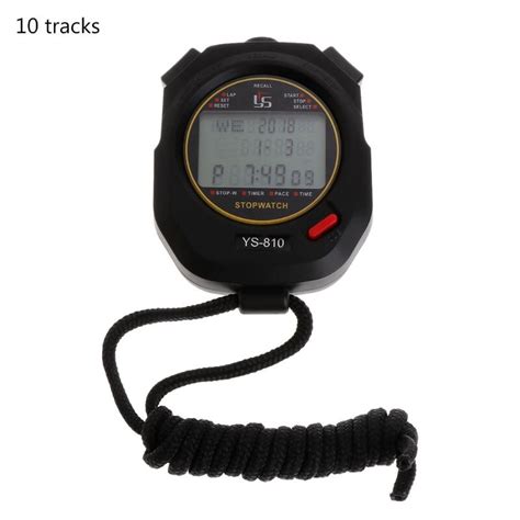 Handheld Digital Stopwatch Sport Running Training Grandado