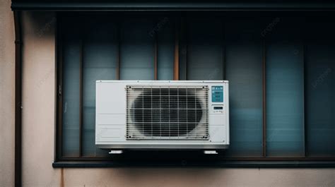 검은 벽에 창가 에어컨 흰 벽에 설치된 에어컨 고화질 사진 사진 창문 배경 일러스트 및 사진 무료 다운로드 Pngtree