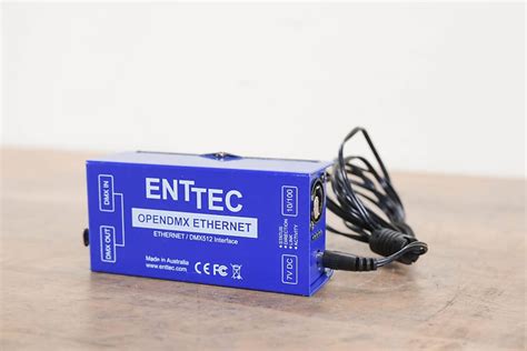 Enttec Open DMX Ethernet ODE Interface Church Owned Reverb