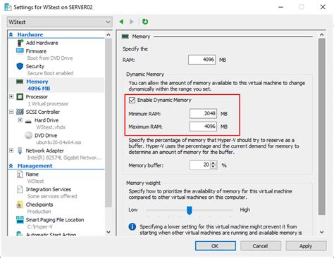 how to configure hyper v vms in windows server 2016 and newer step by