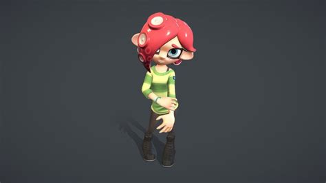 Octoling D Models Sketchfab