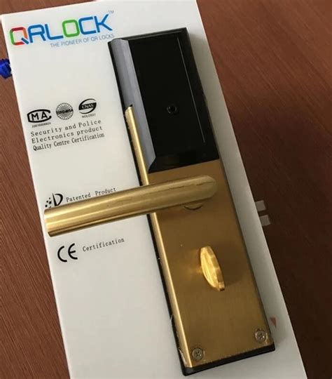 Electronic Mortise Qr Code Door Lock Remote Control Of Mobile App